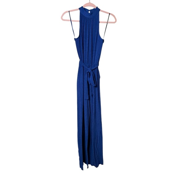 Monteau | Pants & Jumpsuits | Monteau Royal Blue Sleeveless Jumpsuit ...